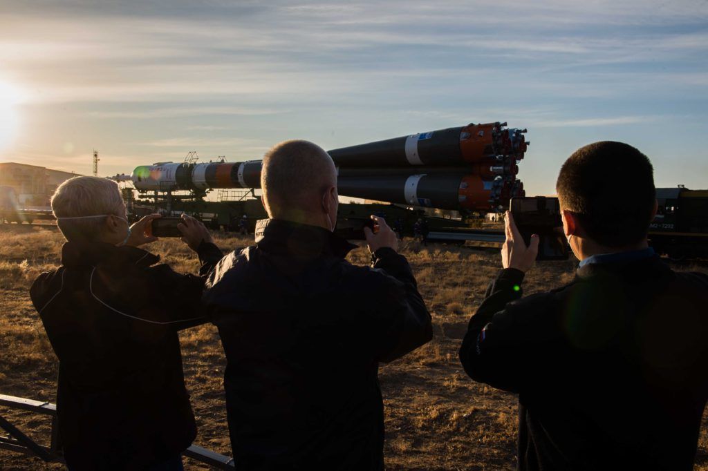 Soyuz MS-17 Roll-out and Installation | Russian Space News